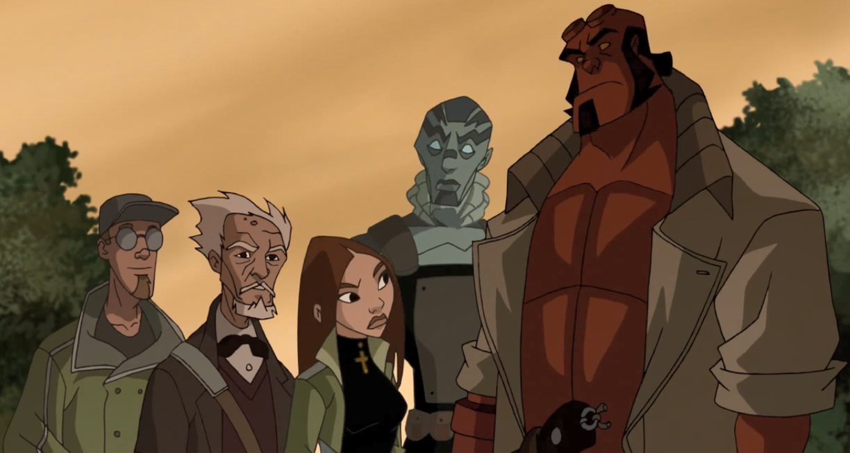 Birth of the Demon Part 3 (Hellboy Animated: Blood and Iron, 2007 ...